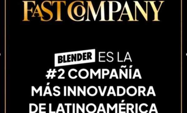 El canal de stream Blender, entre las empresas más innovadoras del ...