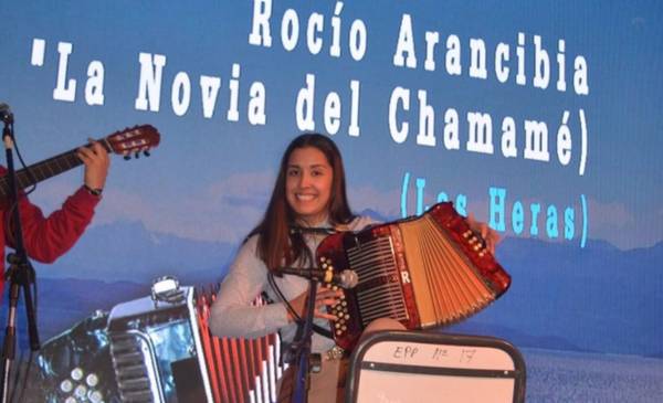 Rocío Arancibia brilló en Encuentro de Acordeonistas - Últimas Noticias: El Chubut