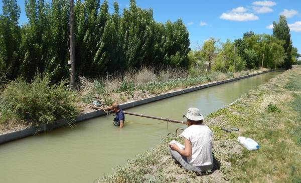 Trabajan en proyecto de infraestructura en el sistema de riego del ...